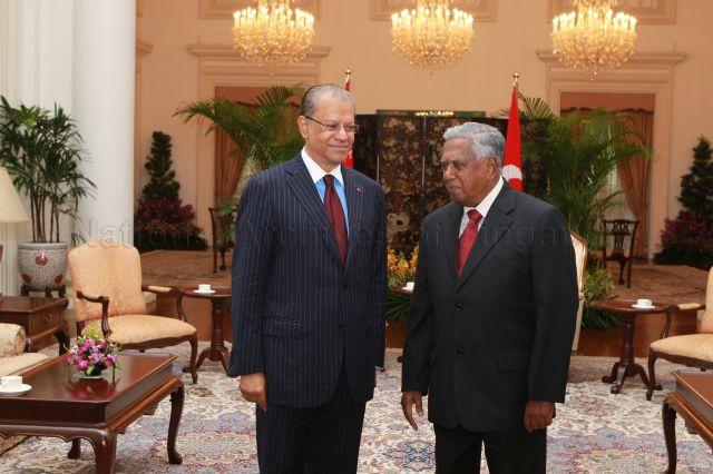 Taken at: Call on President Nathan by Prime Minister of