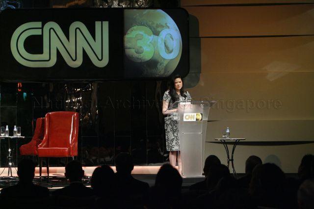 Taken at: Dialogue at CNN 30th Anniversary celebration at St