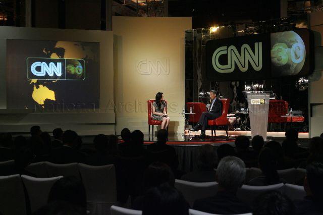 Taken at: Dialogue at CNN 30th Anniversary celebration at St