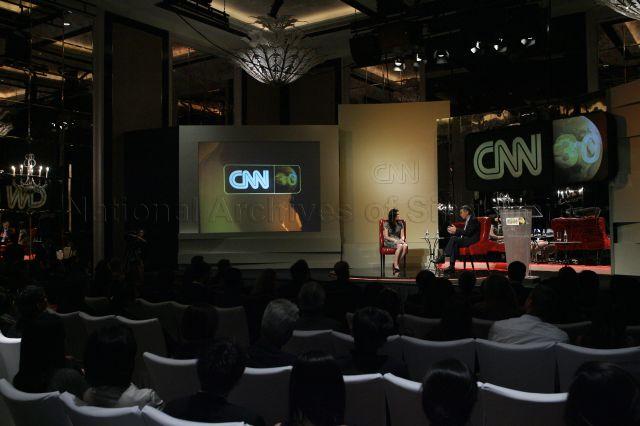 Taken at: Dialogue at CNN 30th Anniversary celebration at St