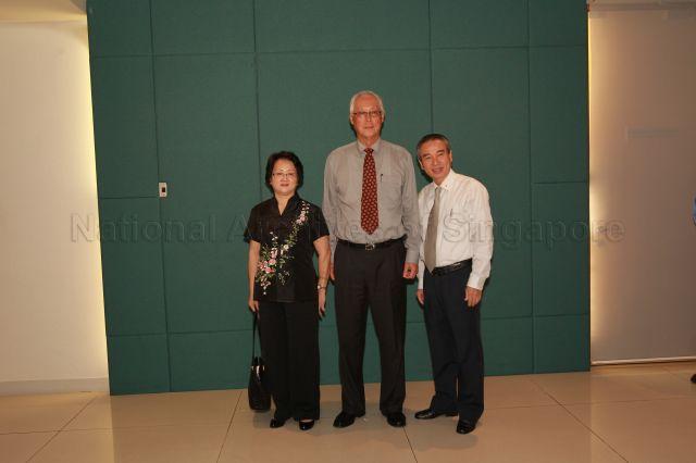 Senior Minister Goh Chok Tong with Chairman of Marsiling