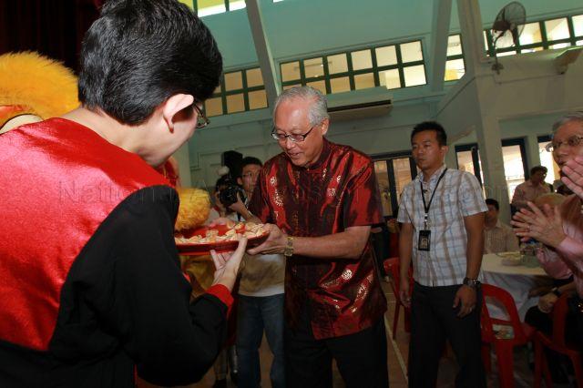 Senior Minister Goh Chok Tong and Member of Parliament for