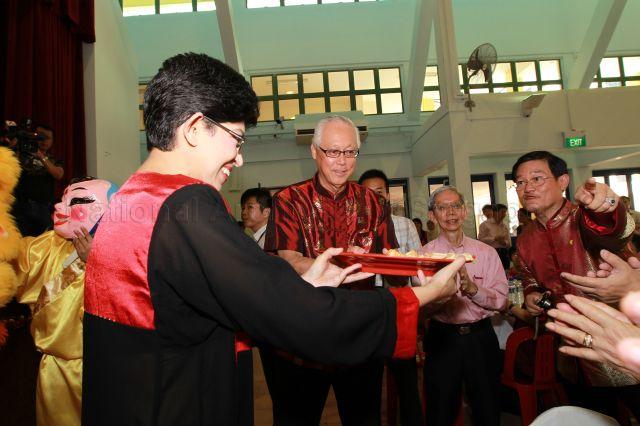 Senior Minister Goh Chok Tong and Member of Parliament for