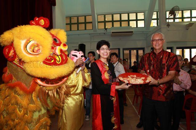 Senior Minister Goh Chok Tong and Member of Parliament for