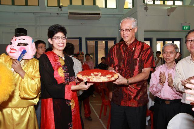 Senior Minister Goh Chok Tong and Member of Parliament for