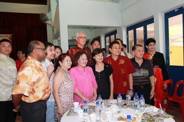 Senior Minister Goh Chok Tong and Member of Parliament for