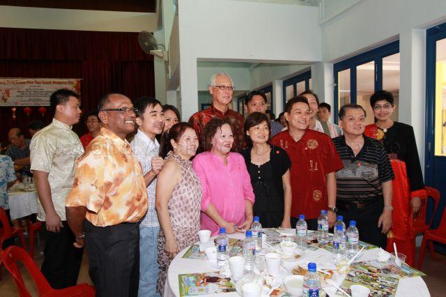 Senior Minister Goh Chok Tong and Member of Parliament for