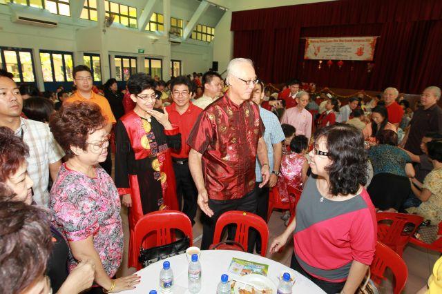 Senior Minister Goh Chok Tong and Member of Parliament for