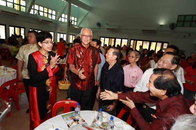 Senior Minister Goh Chok Tong and Member of Parliament for