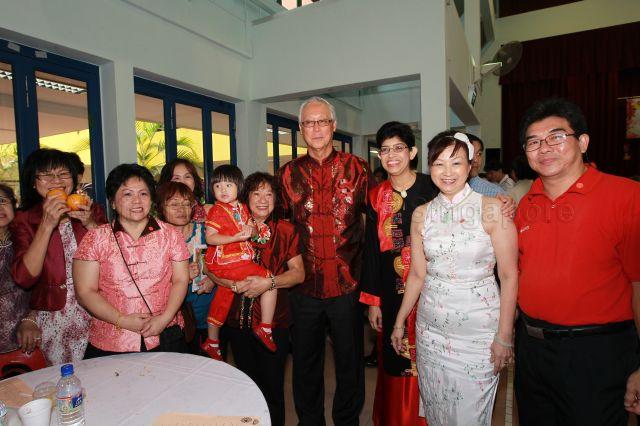 Senior Minister Goh Chok Tong and Member of Parliament for