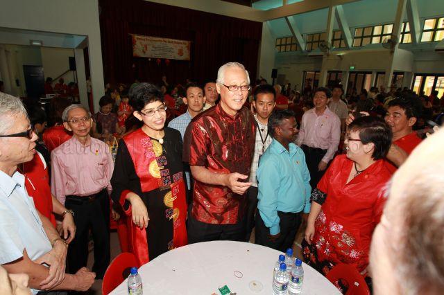 Senior Minister Goh Chok Tong and Member of Parliament for