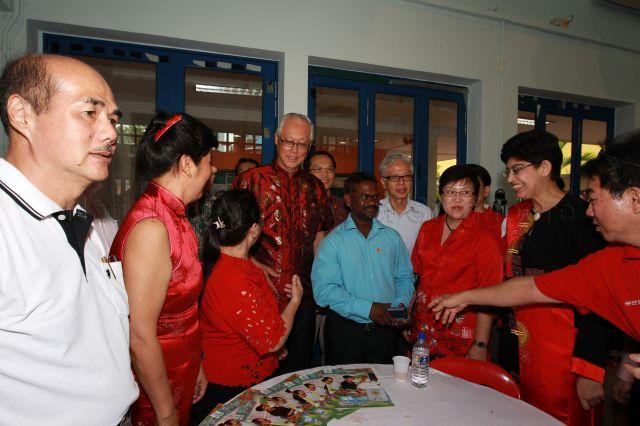 Senior Minister Goh Chok Tong and Member of Parliament for