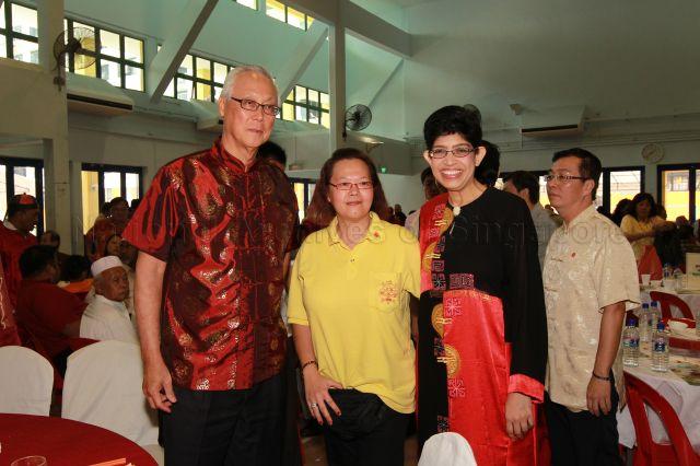 Senior Minister Goh Chok Tong and Member of Parliament for