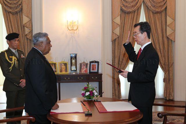 Taken at: Swearing-in Ceremony of Justice Andrew Ang in the