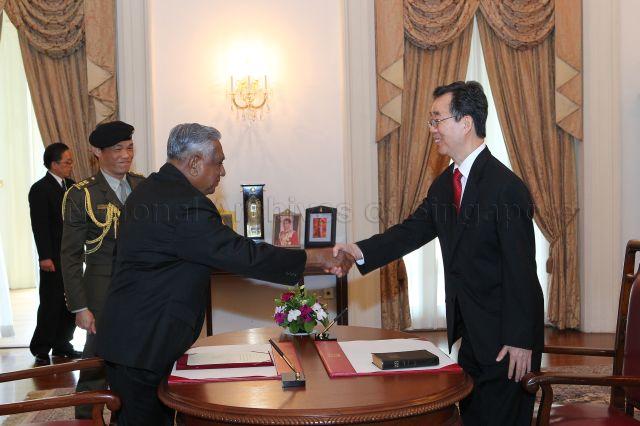 Taken at: Swearing-in Ceremony of Justice Andrew Ang in the