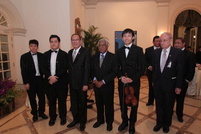 Philippine President Benigno S Aquino and President S R