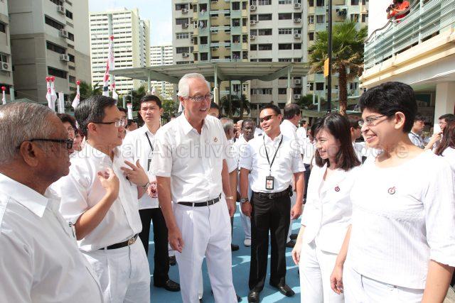General Election 2011 - (From right) People's Action Party