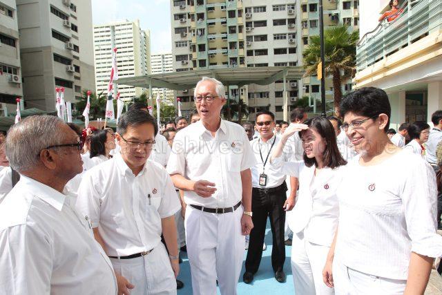 General Election 2011 - (From right) People's Action Party