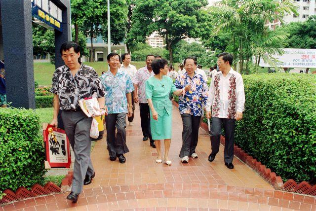 Ministerial Walkabout at Cheng San Constituency - Minister