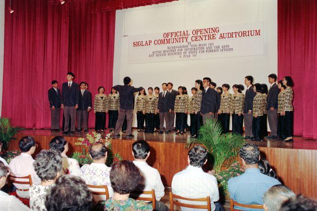 Official Opening of Siglap Community Centre Auditorium