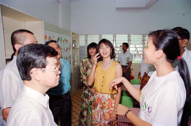 Visit to Katong Constituency - Members of Parliament Yap