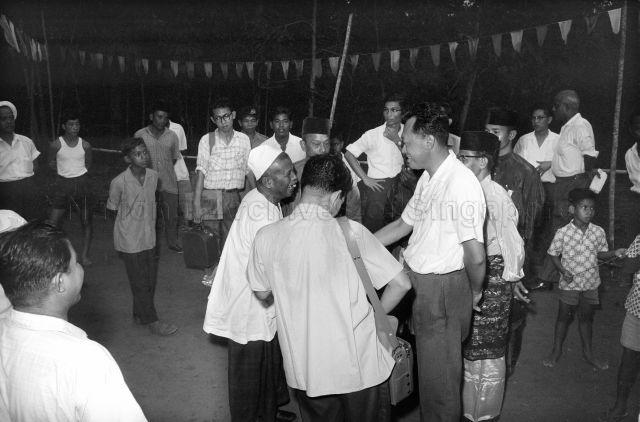 Visit to Changi Constituency - Prime Minister Lee Kuan Yew