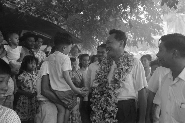Visit to Changi Constituency - Prime Minister Lee Kuan Yew