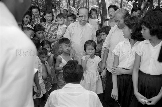 Visit to Changi Constituency - Prime Minister Lee Kuan Yew