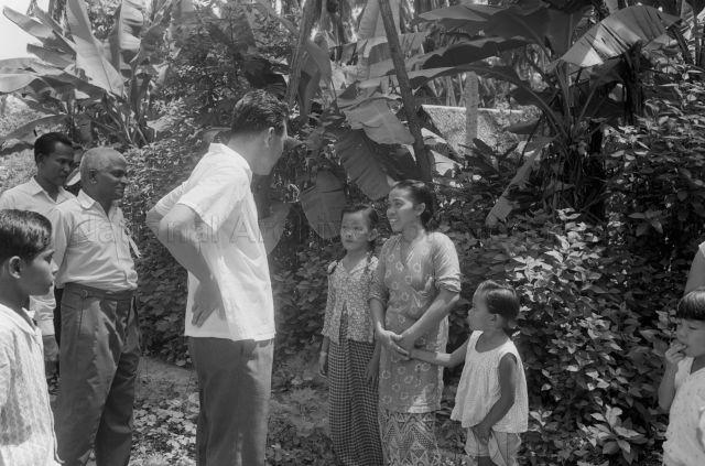 Visit to Changi Constituency - Prime Minister Lee Kuan Yew
