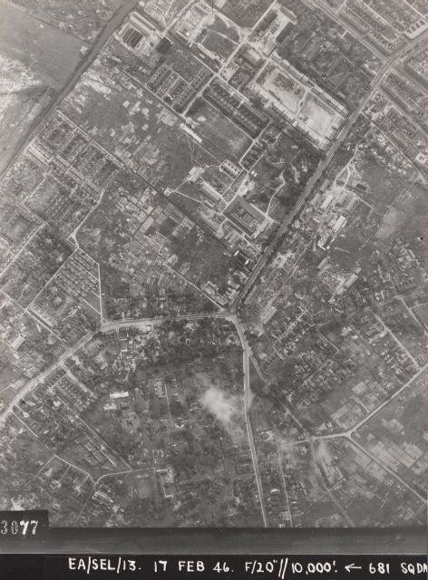 Aerial Photo shows Balestier Road, Rangoon Road, Moulmein