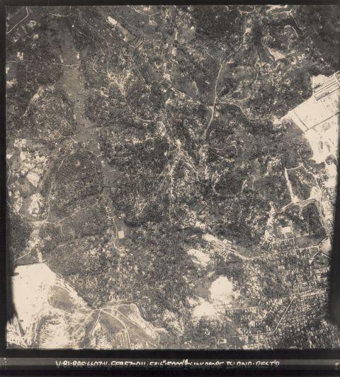 PART OF A SERIES OF AERIAL PHOTOGRAPHS SHOWING SOUTH CENTRAL