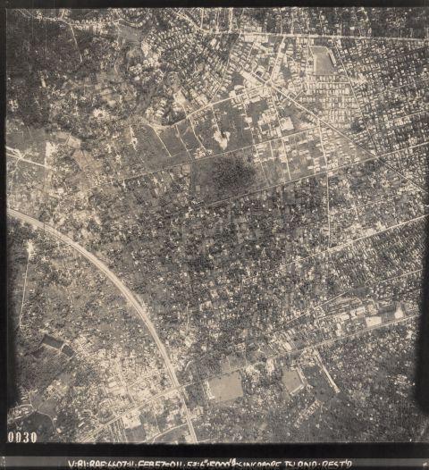 PART OF A SERIES OF AERIAL PHOTOGRAPHS SHOWING SOUTH CENTRAL