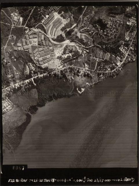 PART OF A SERIES OF AERIAL PHOTOGRAPHS SHOWING THOMSON,