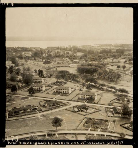 PART OF A SERIES OF AERIAL PHOTOGRAPHS SHOWING SELETAR,