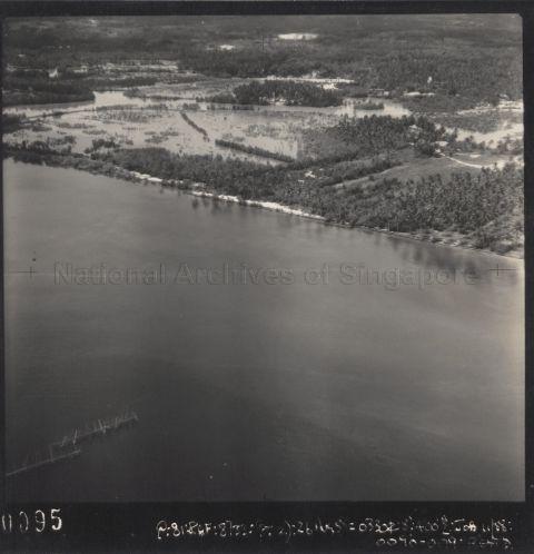 iew from the Johore Strait looking towards the Sungei