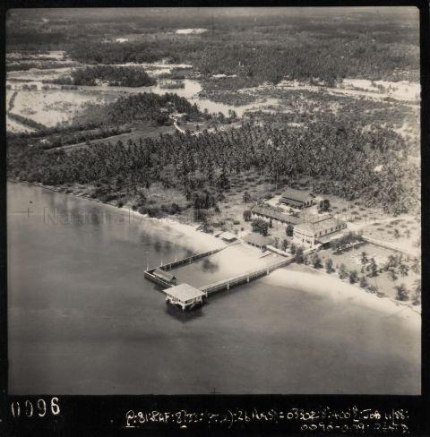View from the Johore Strait looking towards the Pasir Ris