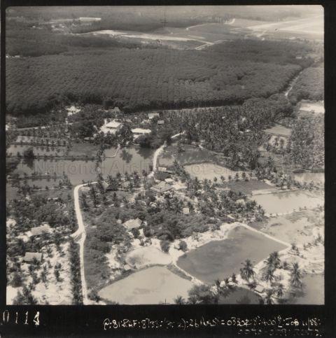 PART OF A SERIES OF AERIAL PHOTOGRAPHS SHOWING THOMSON,