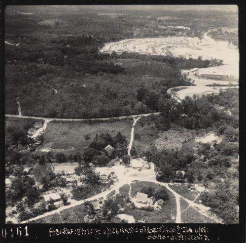 PART OF A SERIES OF AERIAL PHOTOGRAPHS SHOWING THOMSON,
