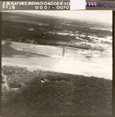 PART OF A SERIES OF AERIAL PHOTOGRAPHS SHOWING MILITARY