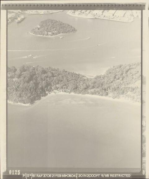 PART OF A SERIES OF AERIAL PHOTOGRAPHS SHOWING TANJONG PAGAR