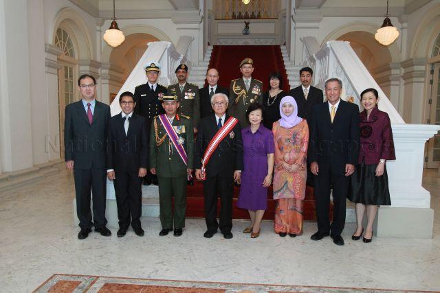 Taken at: Conferment of Distinguished Service Order