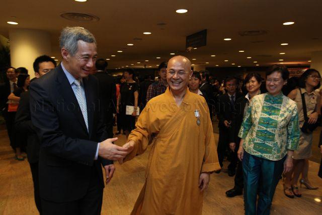 Prime Minister Lee Hsien Loong and his wife, Madam Ho Ching