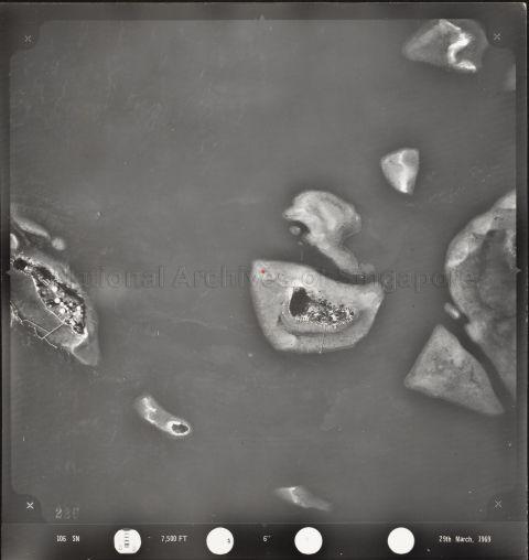 PART OF A SERIES OF AERIAL PHOTOGRAPHS FROM EAST TO WEST