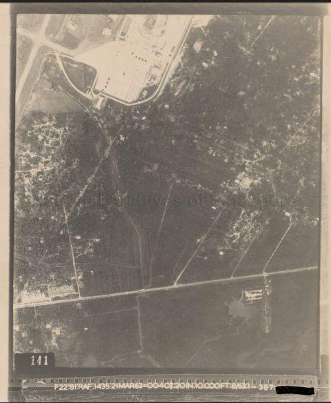 PART OF A SERIES OF AERIAL PHOTOGRAPHS SHOWING TECK HOCK