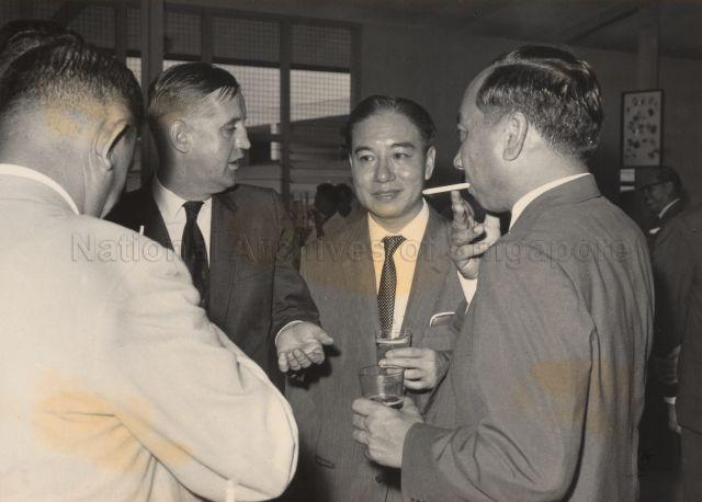 Minister of Finance Dr Goh Keng Swee and Managing Director