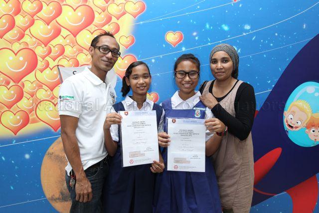 Recipients of Bursary/Edusave Merit Bursary Award at Bursary