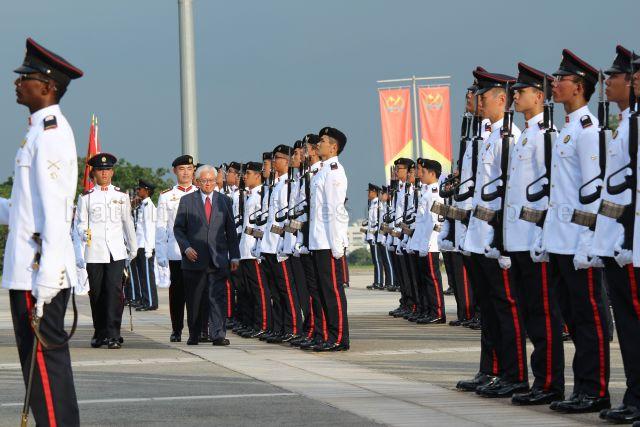 Taken at: Officer Cadet School (OCS) Commissioning Parade