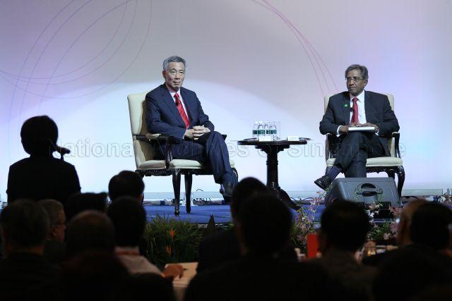 Prime Minister Lee Hsien Loong and Institute of Policy
