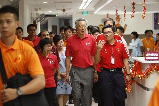 Taken at: Visit to Tan Tock Seng Hospital during Chinese New