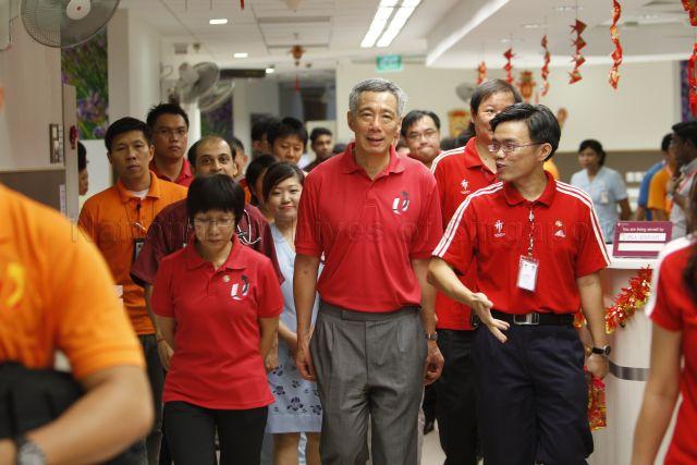 Taken at: Visit to Tan Tock Seng Hospital during Chinese New